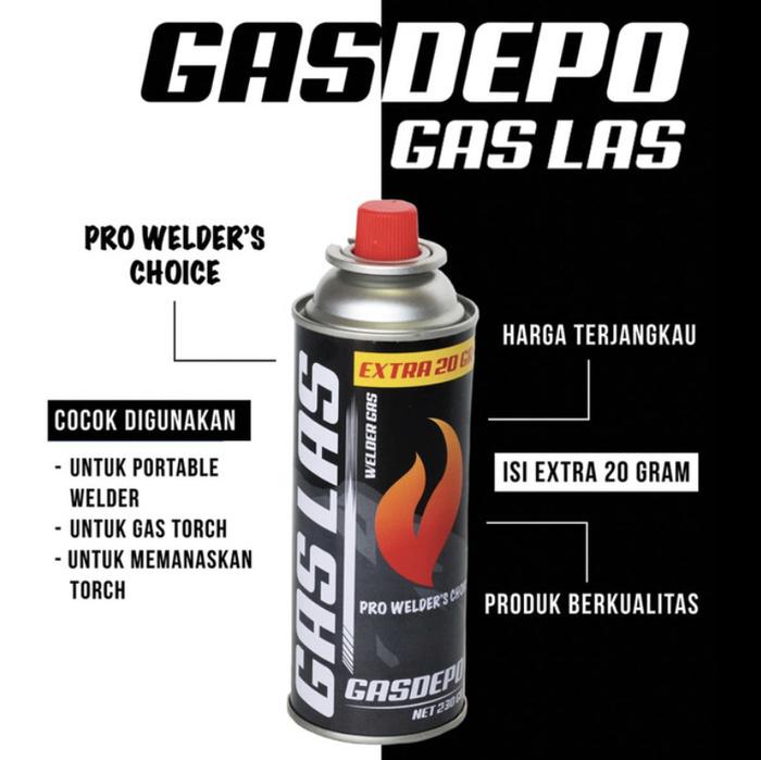 Jual GAS PROPANE BLEND TOP LAS GAS BUTANE KALENG PORTABLE ORIGINAL ...