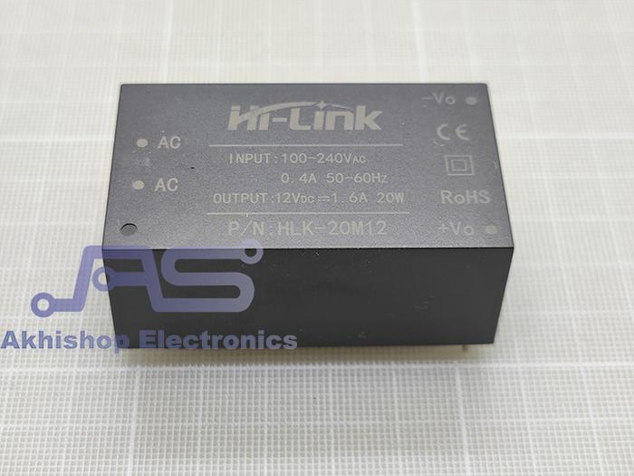 Jual Hi-Link HLK-20M03 HLK-20M05 HLK-20M12 HLK-20M24 20W AC-DC Power ...