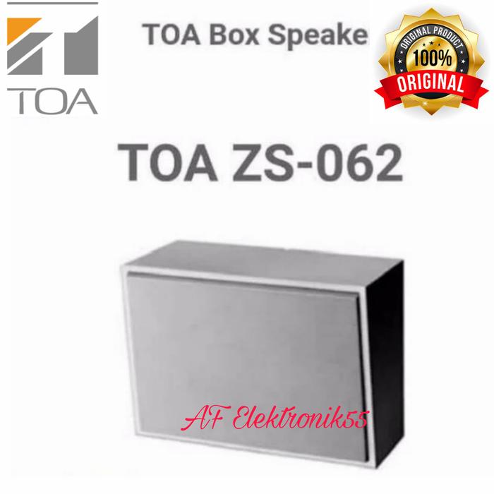 Jual TOA ZS-062 WALL BOX SPEAKER 100% ORIGINAL KOTAK DINDING ASLI ...