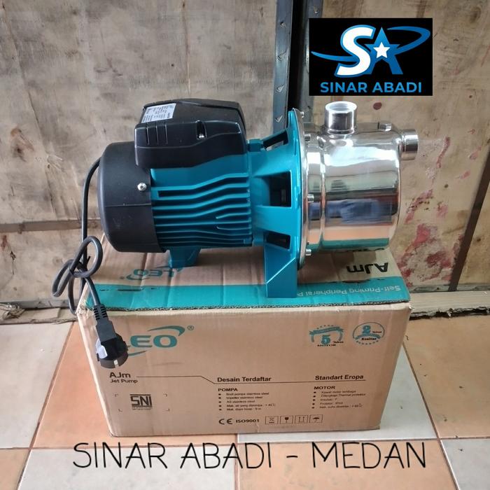 Jual AJM JETPUMP JET PUMP MESIN POMPA AIR STAINLESS STELL LEO AJM75S ...