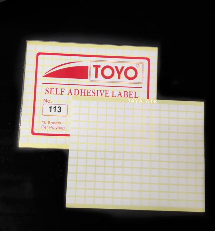 Jual STIKER LABEL NAMA MINI PUTIH KECIL 113 9 X 12 MM STICKER ISI 10 ...