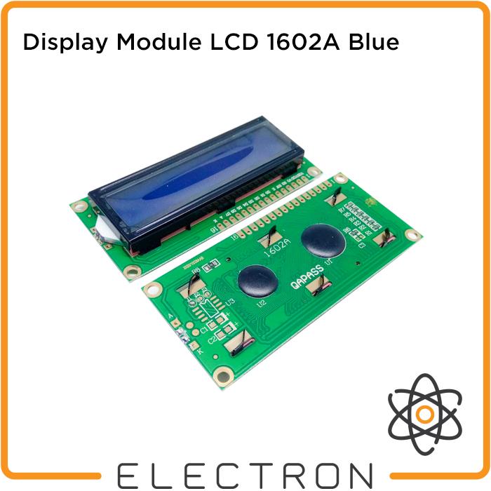 Jual Display Module LCD 1602A Blue Biru Backlight 16x2 Karakter Arduino ...