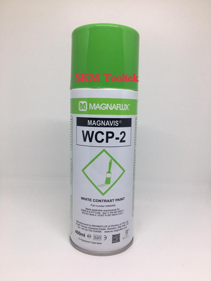 Jual Magnaflux Magnavis WCP-2 White Contras Paint (400ML) - Jakarta ...