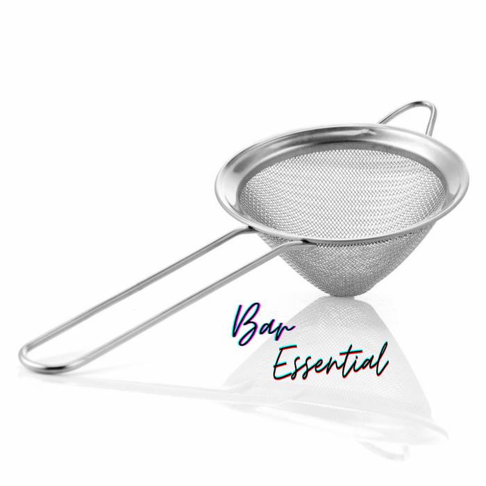 Jual Classic Conical Fine Strainer Silver / Cocktail Strainer Silver Di ...