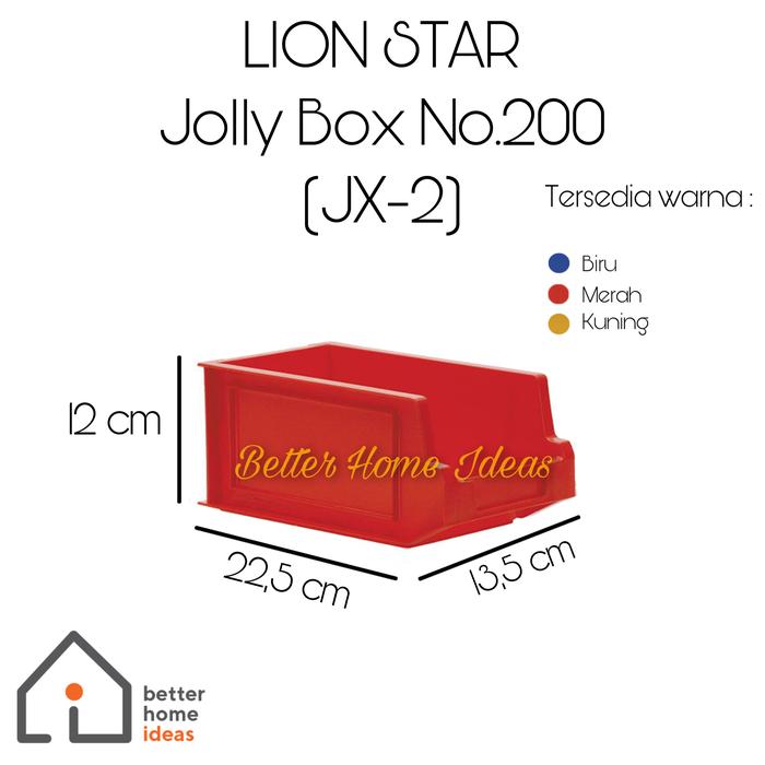 Jual Jolly Box LION STAR No.200 (JX-2) - Biru - Jakarta Barat - Better ...