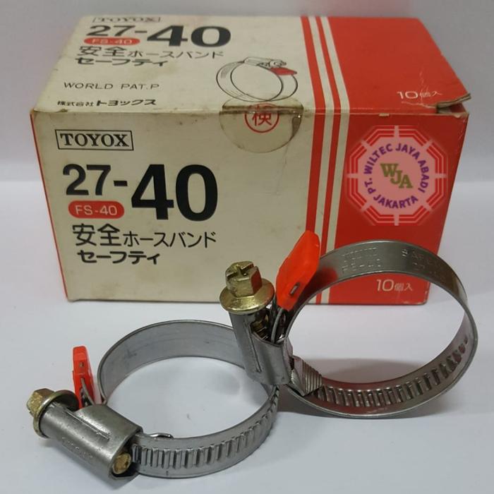 Jual Hose clamp / klem selang Toyox type FS-40 - Jakarta Barat - Wiltec ...