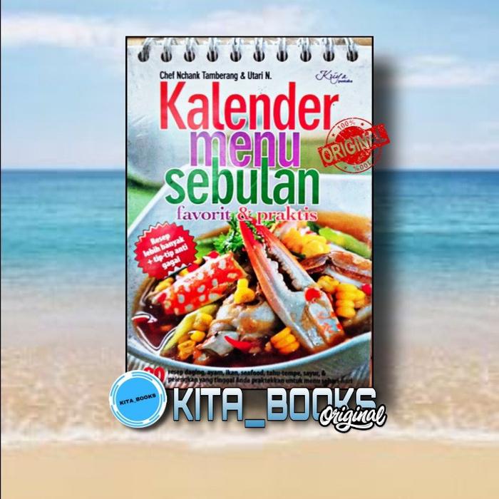 Jual Buku Resep Masak 1 Bulan : Kalender Menu Sebulan Favorit & Dan ...