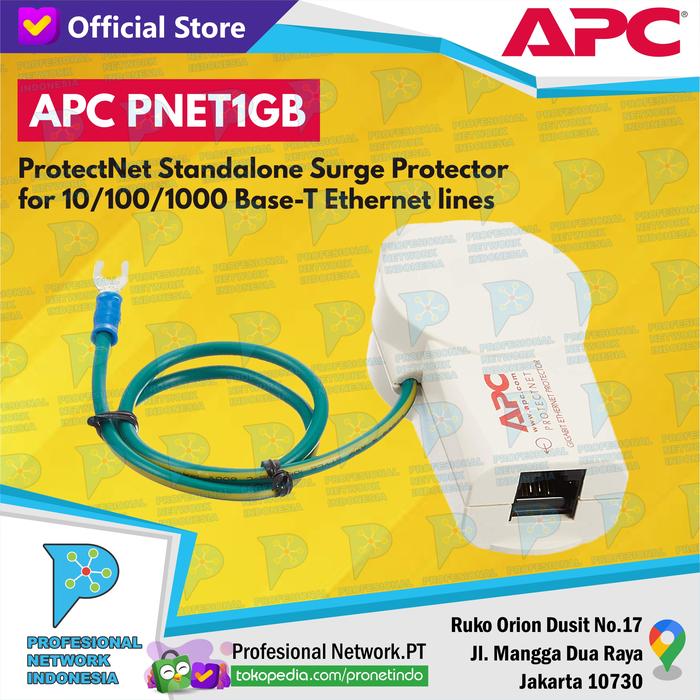 Jual APC Surge Protector LAN RJ45 PNET1GB ANTI PETIR - Jakarta Pusat ...
