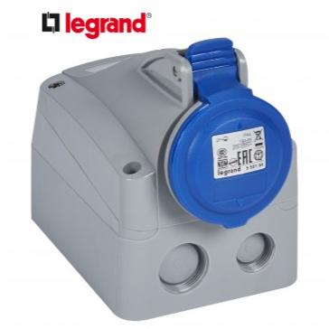 Promo Legrand Socket Surface mounting IP17 16A 3pin IP44 - Biru ...