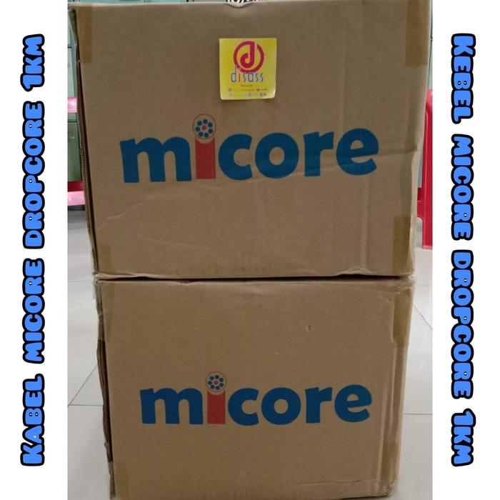 Jual MICORE 1KM Kabel FTTH Dropcore Fiber Optic Micore 1000M 1Core ...