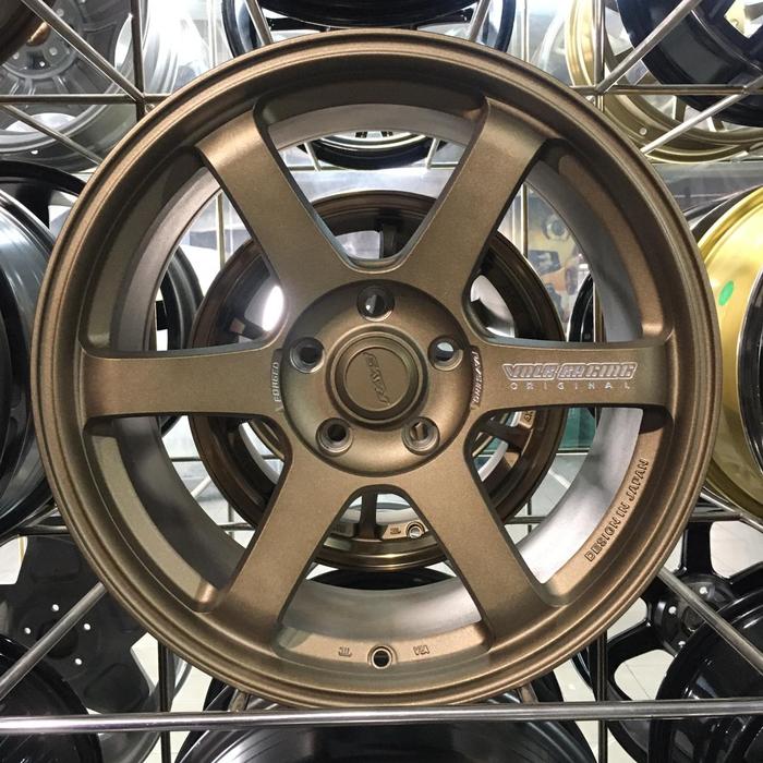 Jual Velg mobil racing ring 18 inch Rep. TE37 SAGA Black Xpander ...