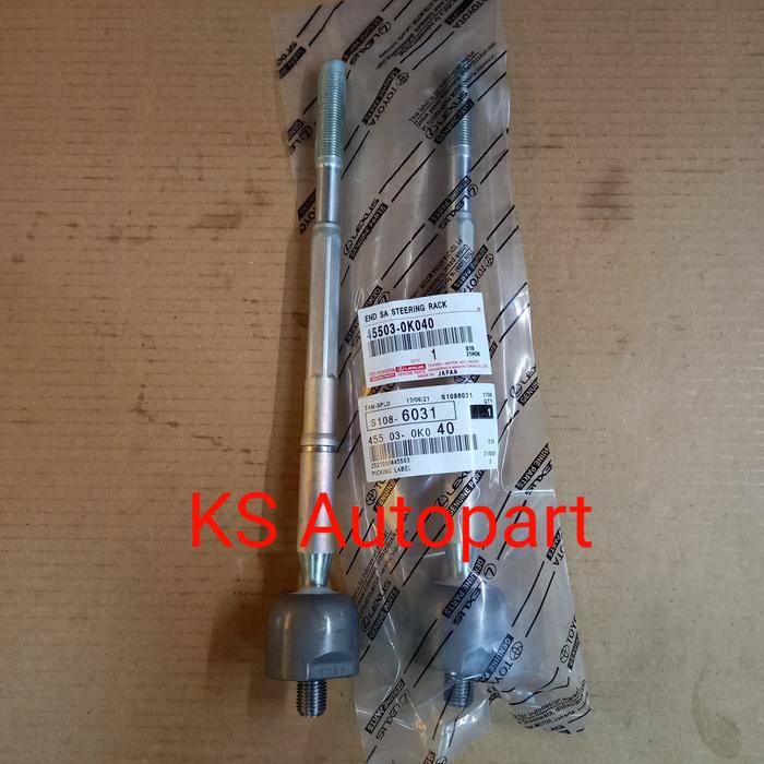 Jual LONG TIE ROD RACK END TOYOTA INNOVA REBORN BENSIN DIESEL ORIGINAL ...