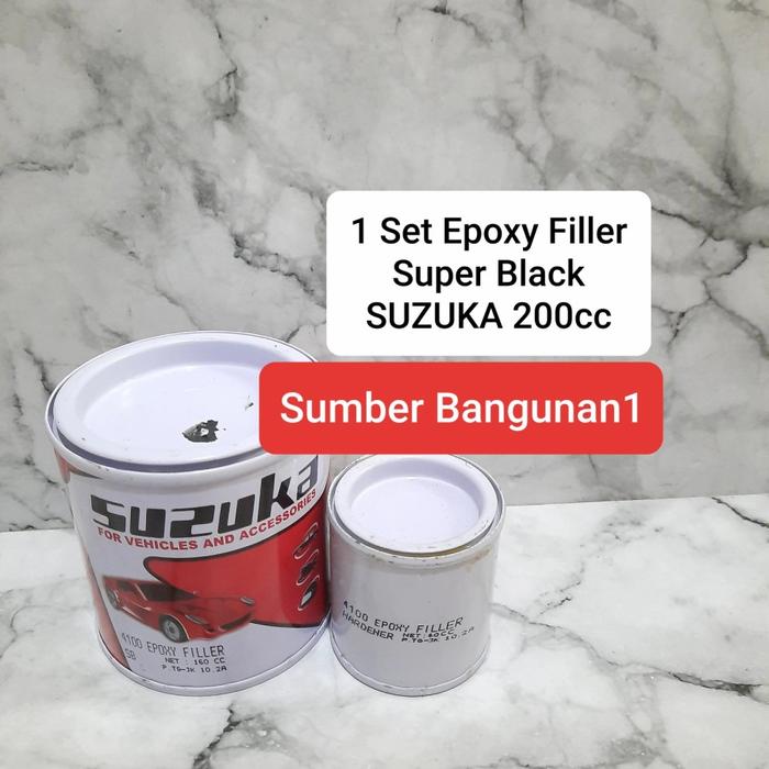 Jual Cat Dasar besi Epoxy Filler hitam putih abu motor mobil otomotif ...