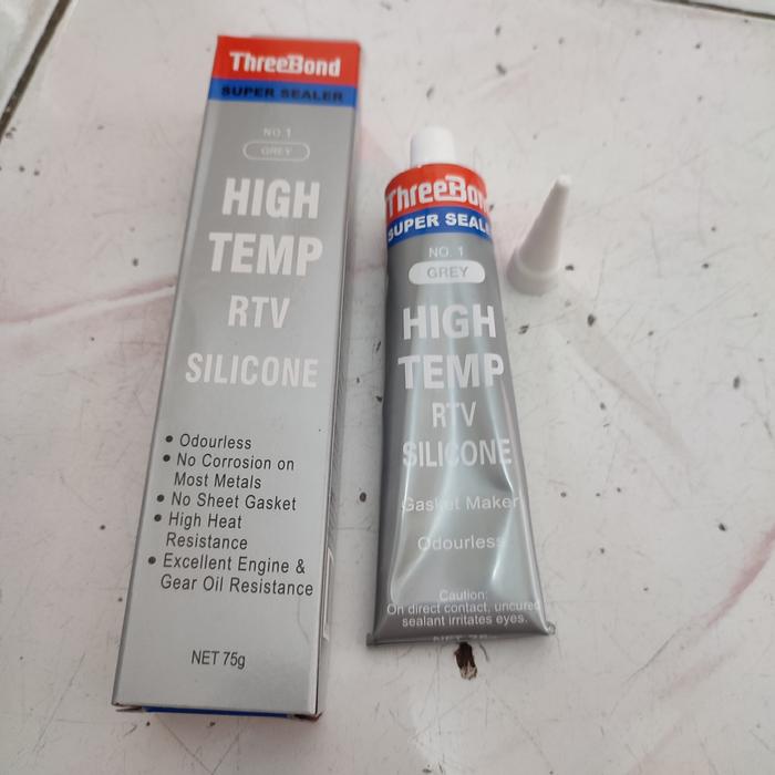 Jual Lem sealer sealant lem silikon silicone Rtv tribon threebond abu ...