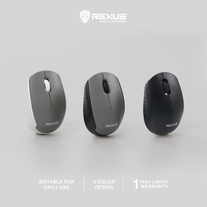 Promo Mouse Wireless Rexus Office Q30 Silent Mouse - Hitam - Jakarta ...