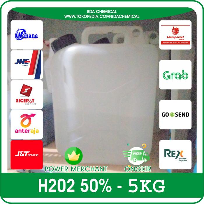 Jual HYDROGEN PEROXIDE H2O2 50% - 5KG - Kab. Karanganyar - BDA Chemical ...