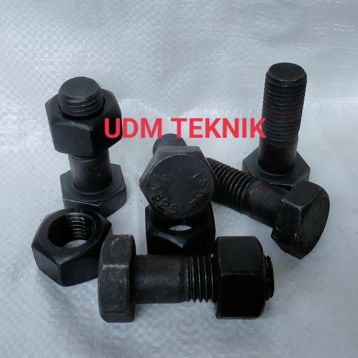 Jual BAUT MUR BAJA GRADE ASTM HTB A.325 5/8 X 2-1/2 inch - Jakarta Utara - UDM TEKNIK | Tokopedia