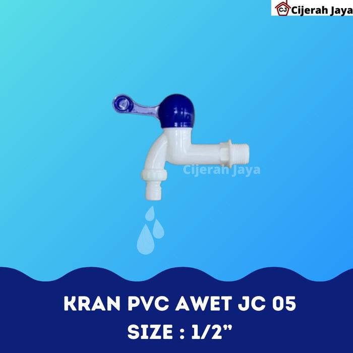 Jual KRAN PVC AWET JC 05 1/2 inch by ONDA ANTI KARAT - Kota Bandung ...