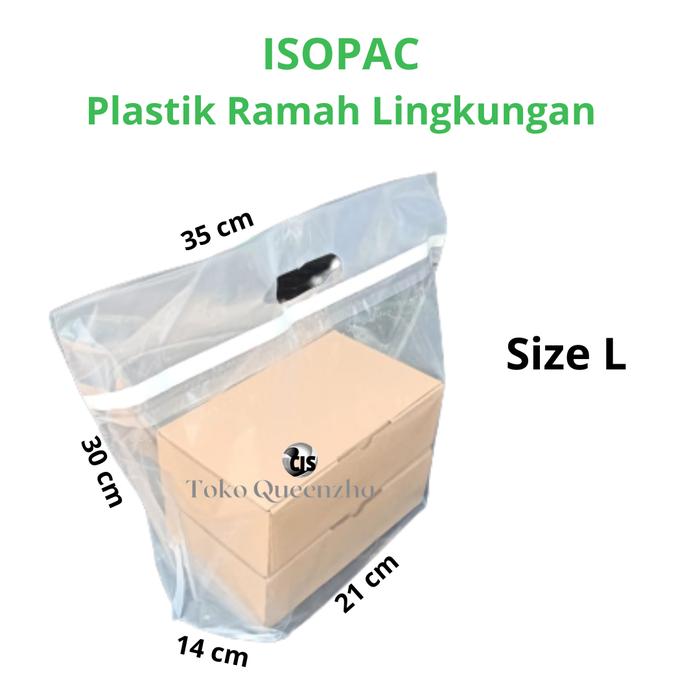 Jual ISOPAC Kantong Plastik Ramah Lingkungan - Size L - Jakarta Selatan ...