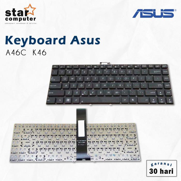 Jual Keyboard Asus A46C A46CB K46CB K46CM A46CM A46 K46 A46CA K46CA ...