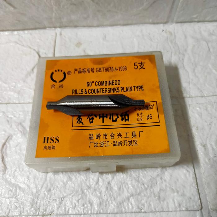 Jual Center Drill 5mm Bs5 Bor Center Drill 5 mm Mata Bor - Jakarta ...