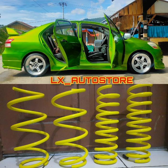 Jual LOWERINGKIT PER CEPER LOWERING KIT CUSTOM TOYOTA VIOS LIMO GEN 1 2 ...