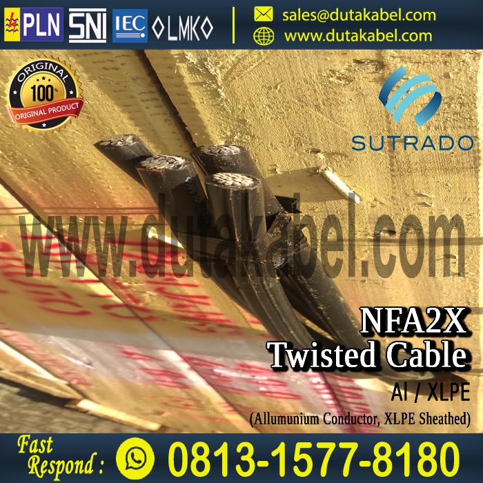 Jual Kabel NFA2X-T 3x25 mm2 + 25 mm2 SUTRADO /Twisted Cable/Kabel Udara ...
