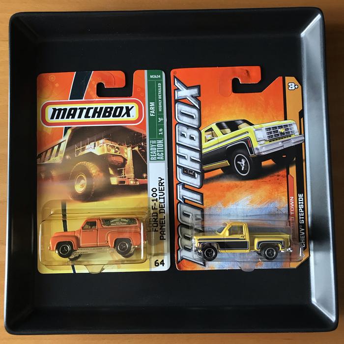 Jual Matchbox Set of 2 - Ford F100 Panel Delivery, Chevy Stepside ...