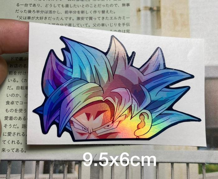 Jual sticker JDM Goku Dragon ball Hologram - Kab. Tangerang - Japan ...