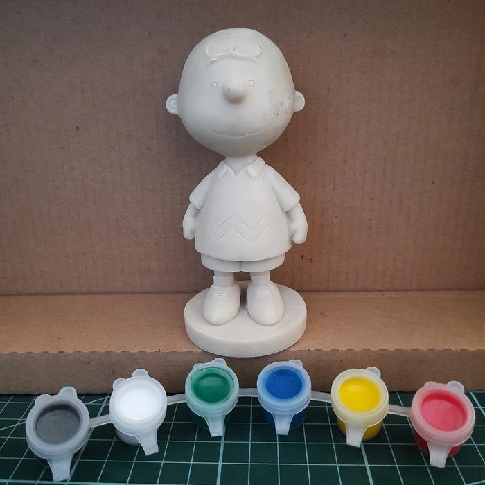 Jual Figure Paint Your Own Plaster Charlie Brown Peanuts Snoopy ...