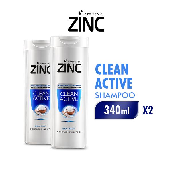 Promo Zinc Shampoo Clean Active 340 ml x 2 pcs - Kab. Bekasi - Wings ...