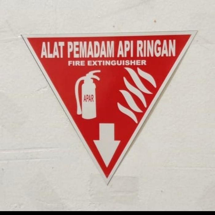 Jual SIGN STICKER SEGITIGA APAR UK 25X25X25CM - Jakarta Barat - GPJ ...