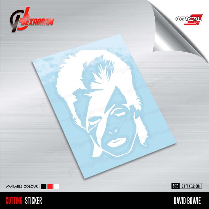 Jual Cutting Sticker David Bowie | Stiker David Bowie | David Bowie ...