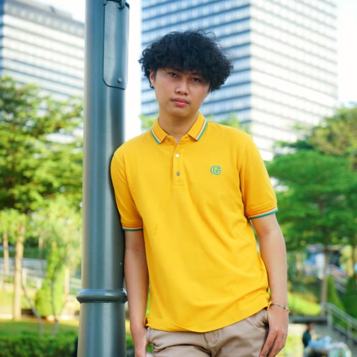 Jual Baju Polo Gold Cows Lengan Pendek Kaos Polos Pria Warna ...