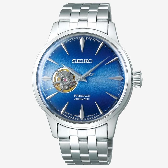 Jual Seiko Presage SSA439J1 Cocktail Time 'Blue Acapulco' Open Heart ...