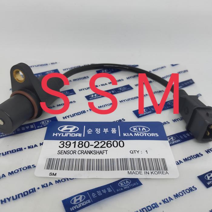 Jual SENSOR CRANKSHAFT SENSOR CKP HYUNDAI VERNA GETZ AVEGA MATRIX ...