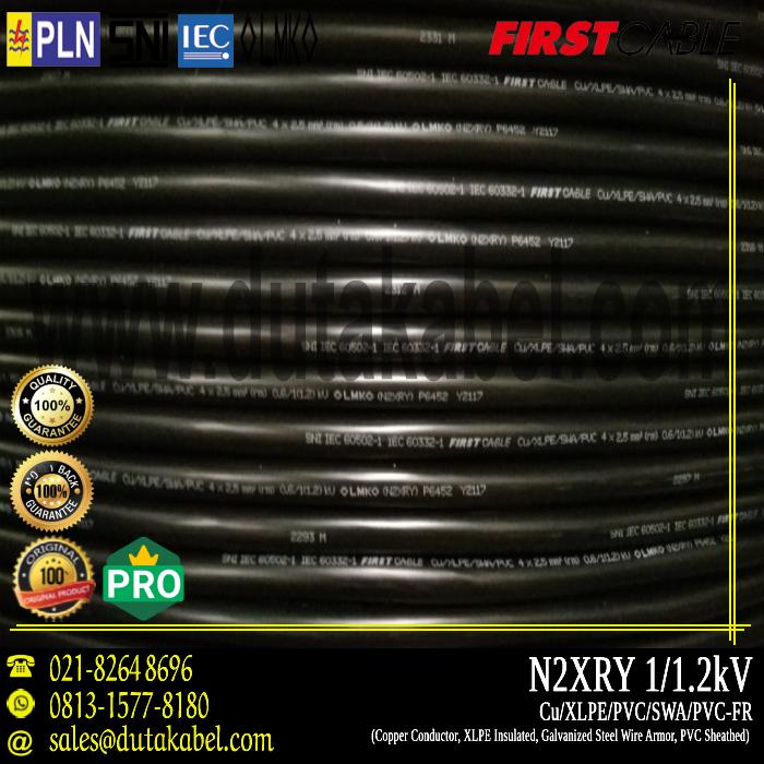 Jual Kabel N2XRY 4x2.5 mm2 (Cu/XLPE/SWA/PVC) 4x2,5 mm2/4 x 2.5 mm2/4 x 2,5 - Kab. Bekasi - CV ...