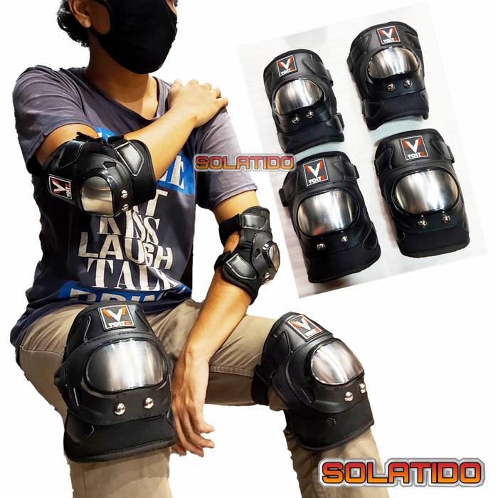 Jual Deker protector VOLTZ mini stainless dekker besi protektor bikers ...