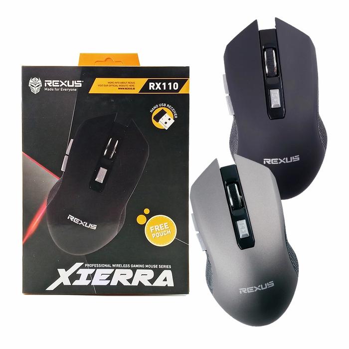 Jual Mouse Wireless Gaming Wireless Rexus 6D RX110 - Kota Malang - Pcom ...