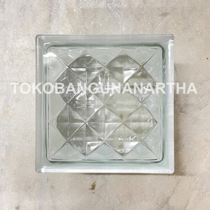 Jual Loster / Roster Glass Block Diamond Kaca 19 x 19 cm - Kota ...