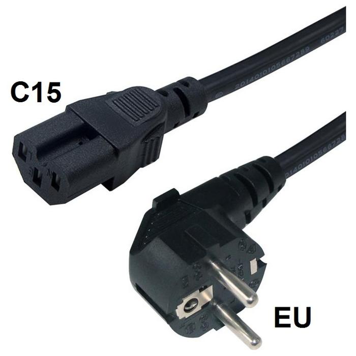 Jual Kabel Power Ac Cord C15 Coak 10a-250v 1.8m Di Seller Velvet Store ...