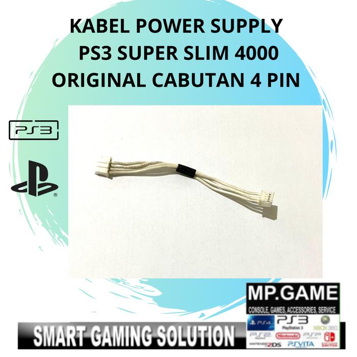 Jual Kabel Soket Power Supply PS3 SuperSlim/ Mesin PS3 4pin - Kota ...