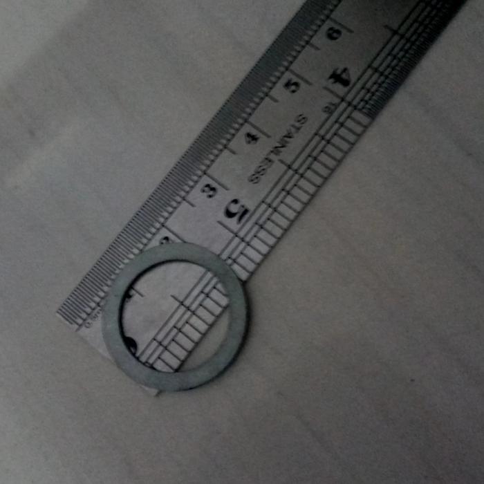 Jual Ring M16 Alumunium, Diameter Dalam 16mm, Luar 21mm, Tebal 1mm ...