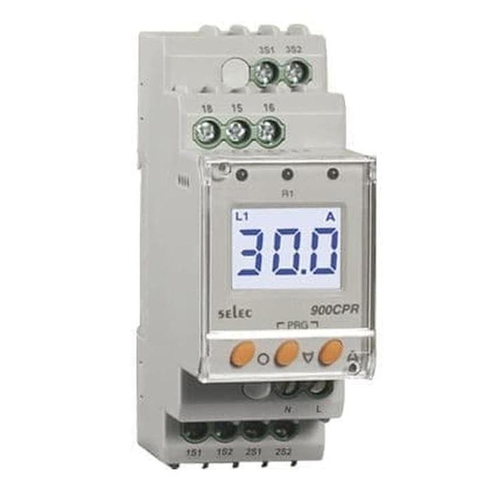 Jual din rail mounting / digital current protection relay SELEC 900CPR ...