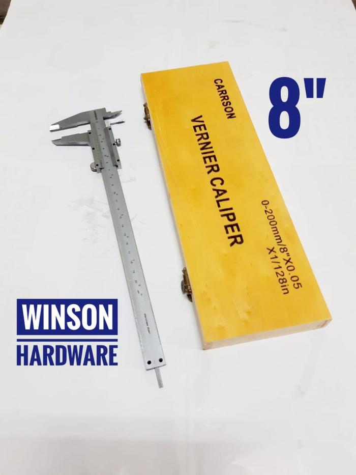 Jual Sikmat 8" 200mm x 0.05mm Box Kayu Sekmat Sigmat Jangka Sorong ...