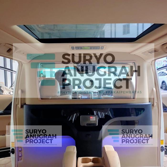 Jual Partisi Mobil Covid-19 Alphard / Partisi Hotman Paris /Pembatas ...