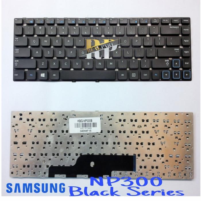 Jual KEYBOARD SAMSUNG NP300 NP300E4v NP350 NP355 NP550 14inch black ...