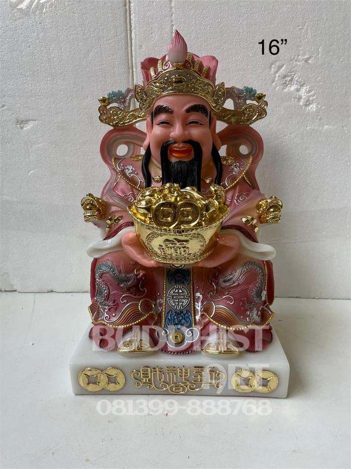 Jual Patung dewa caisen /chai sen/ chaisen ye/ dewa rejeki marmer 16 ...