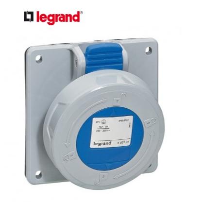 Promo Legrand Socket Panel Mounting P17 32A 3pin IP67 - Biru Cicil 0% ...