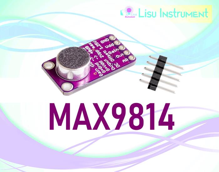 Jual MAX9814 Microphone Amplifier Module with AGC and Low-Noise Bias ...